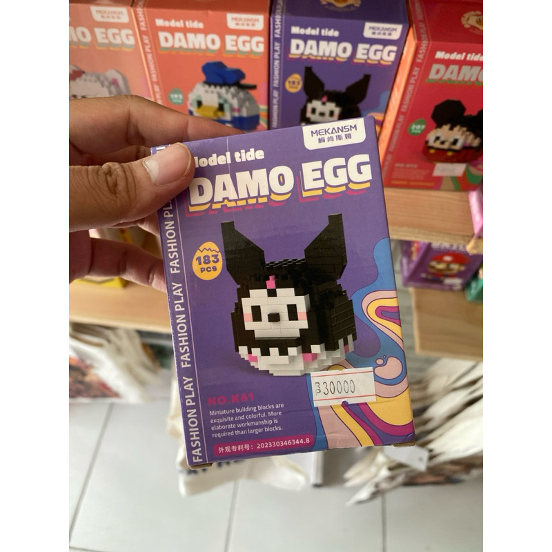 Jual LEGO BRICK LUCU Bricks Toys Model Kartun Building Blok Nano 3D ...