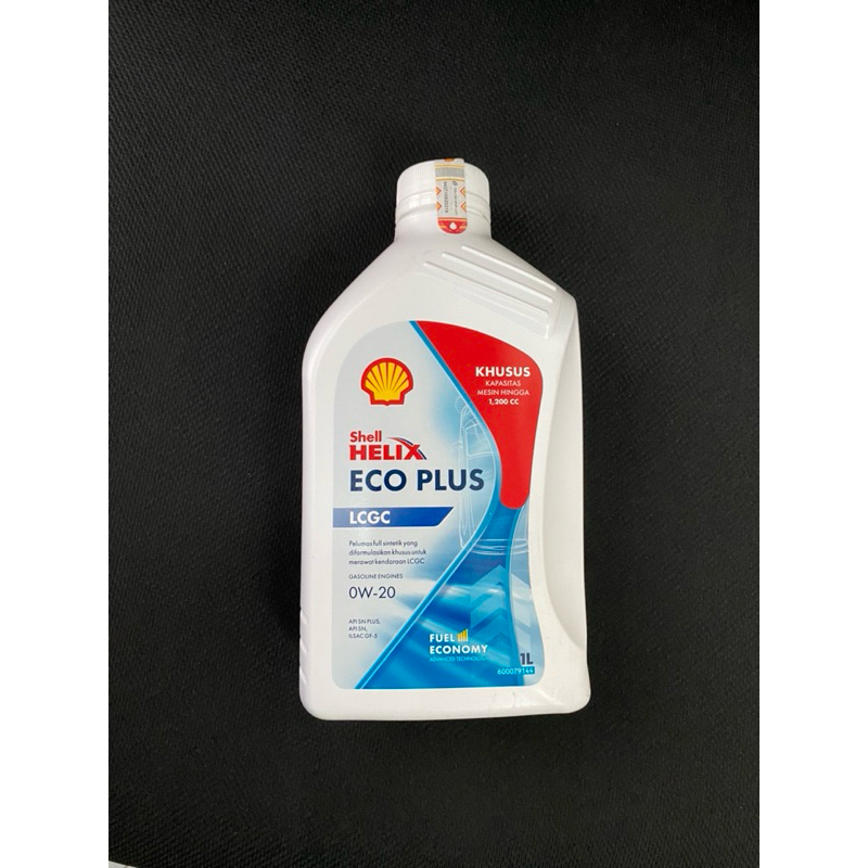 Jual Oli Mesin Shell Helix ECO PLUS 0W 20 LCGC Khusus Mesin Bensin (1 ...