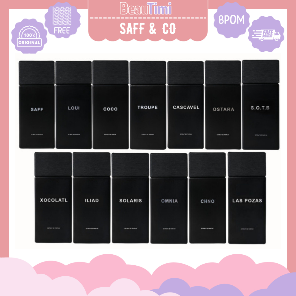 Jual beautimi - SAFF & Co. Extrait de Parfum Full Size All Variant 30ml ...