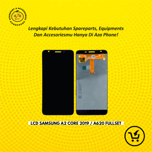 Jual Lcd Samsung A2 Core 2019 / A260 Black Fullset + Touchscreen | Shopee Indonesia
