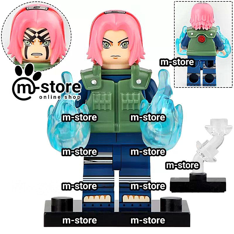 Jual brick naruto sakura haruno mini toy figure | Shopee Indonesia
