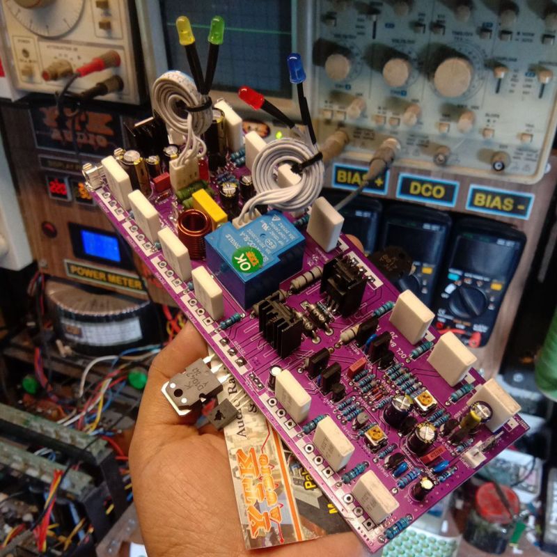 Jual KIT Driver Power Amplifier OCL BALAP TEF 2U 20 Cm 7 Set TR Final ...