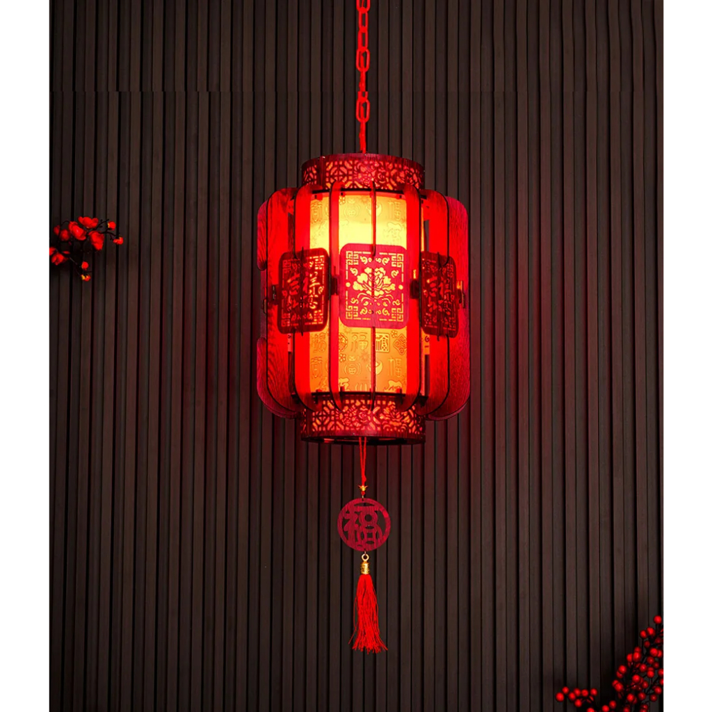 Jual Lampion Imlek Model Kayu / Lentera Classic / Klasik / Lampu ...
