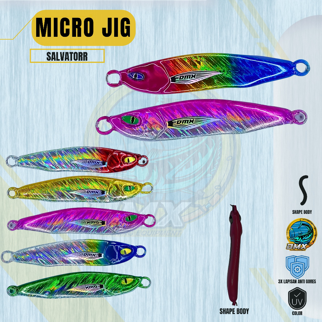 Jual MICRO JIG 10 GRAM MICRO JIG 7 GRAM MICROJIG microjig SALVATOR ...