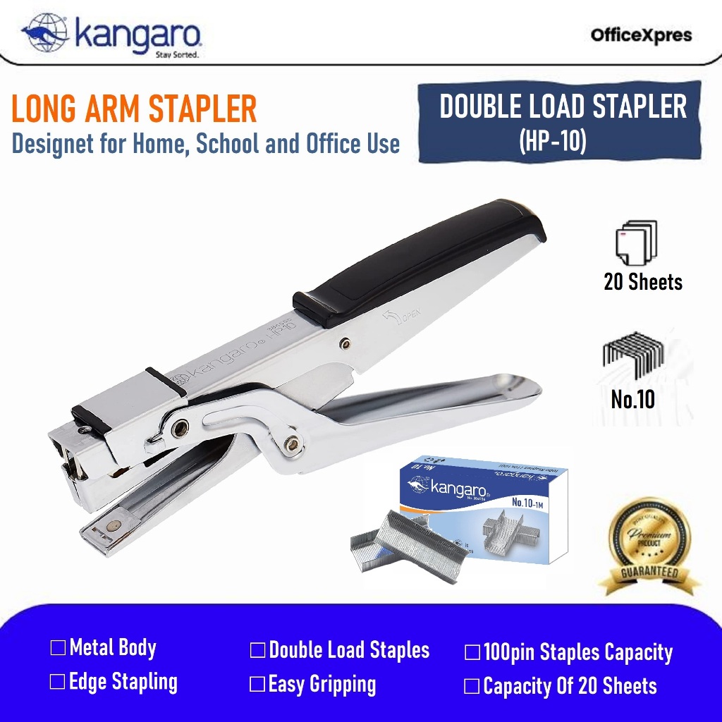 Jual Long Arm Stapler HP-10 / Stapler Jilid HP 10 / Stapler Buaya HP10 ...