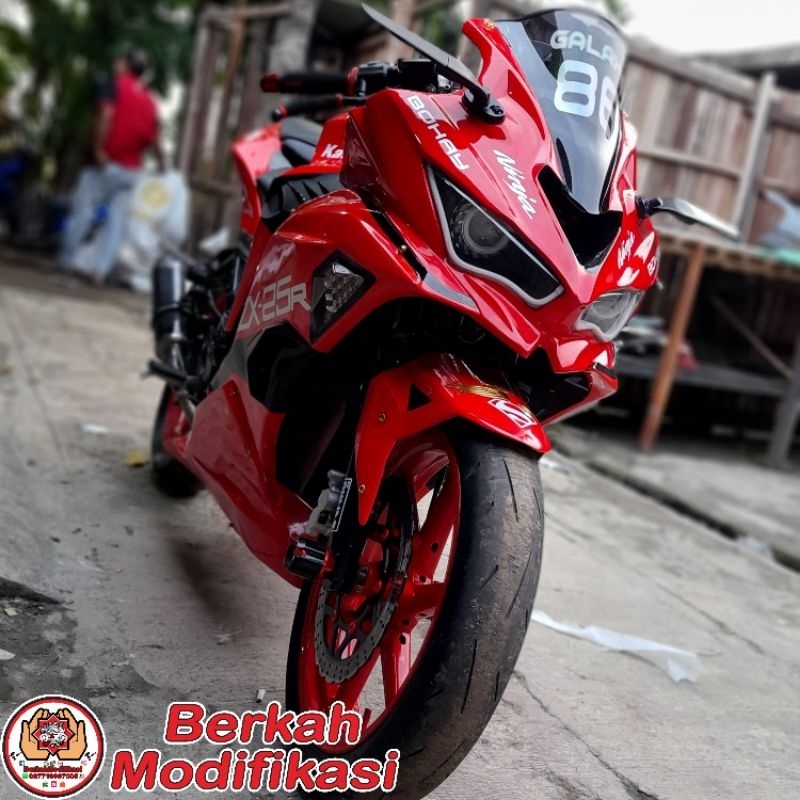 Jual Full Body Fairing Model Ninja ZX-25R PNP Kawasaki Ninja 250R Karbu ...