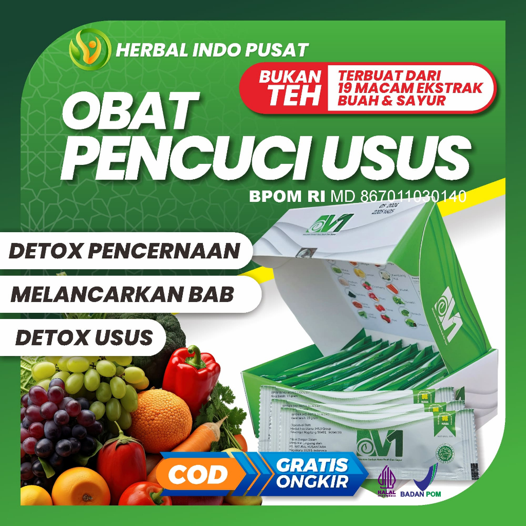 Jual V1 Detox | Obat Pencuci Usus | Pembersih Usus Kotor | Usus Kotor ...