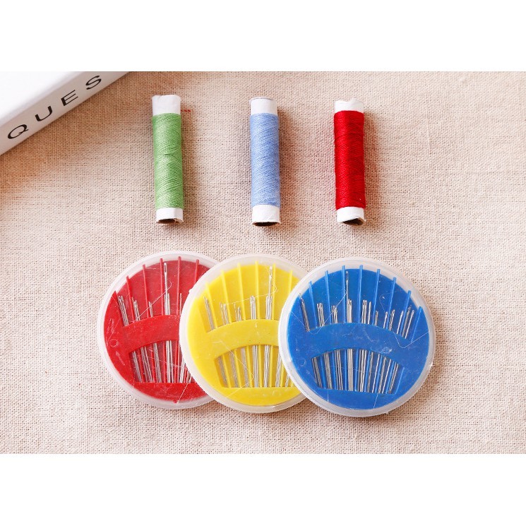 Jual jarum jahit per roll jarum jahit tangan isi 25 jarum | Shopee ...