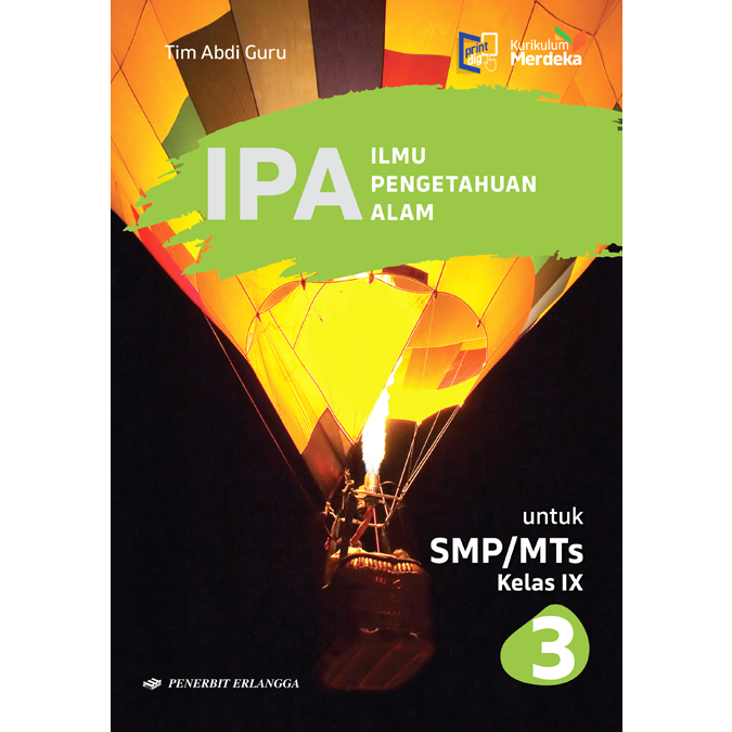 Jual Buku IPA ERLANGGA SMP KELAS 7 8 9 VII VIII IX SMP Kurikulum Merdeka / Ilmu Pengetahuan Alam ...