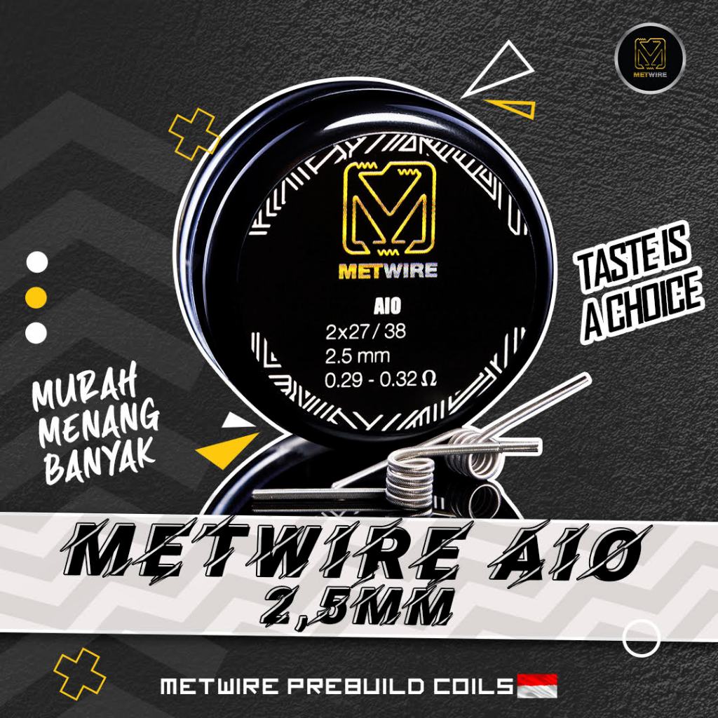 Jual Coil Aio Boro Pulse Rba Metwire Isi 2 | Shopee Indonesia