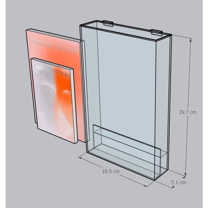 Jual Box Album ENHYPEN Orange Blood Isi 2 / Rak Album Akrilik / Box ...