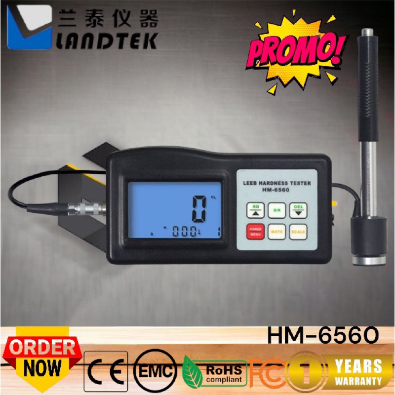 Jual Hardness Tester | Leeb Hardness Tester HM-6560 Landtek | Shopee ...
