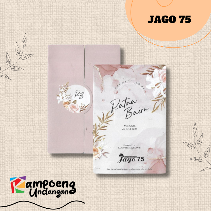 Jual Blangko Undangan atau Kertas Undangan Pernikahan merk JAGO 75 ...