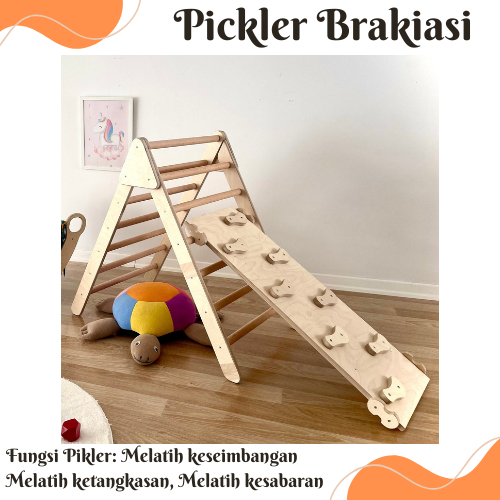 Jual PIKLER KAYU BRAKIASI MAINAN UNTUK ANAK ANAK / TRIANGLE PIKLER DAN ...