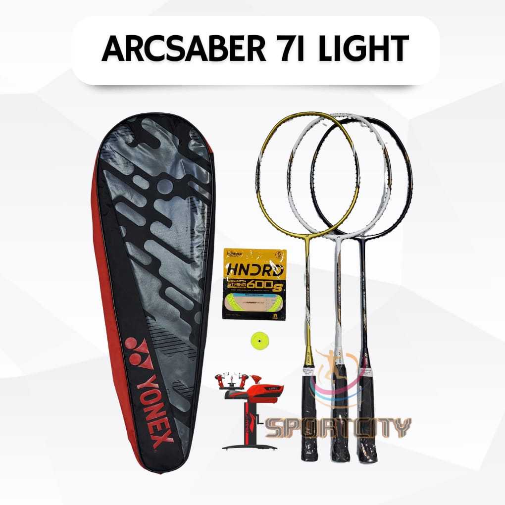 Jual Raket Badminton YONEX ARCSABER 71 73 LIGHT Original | Shopee Indonesia