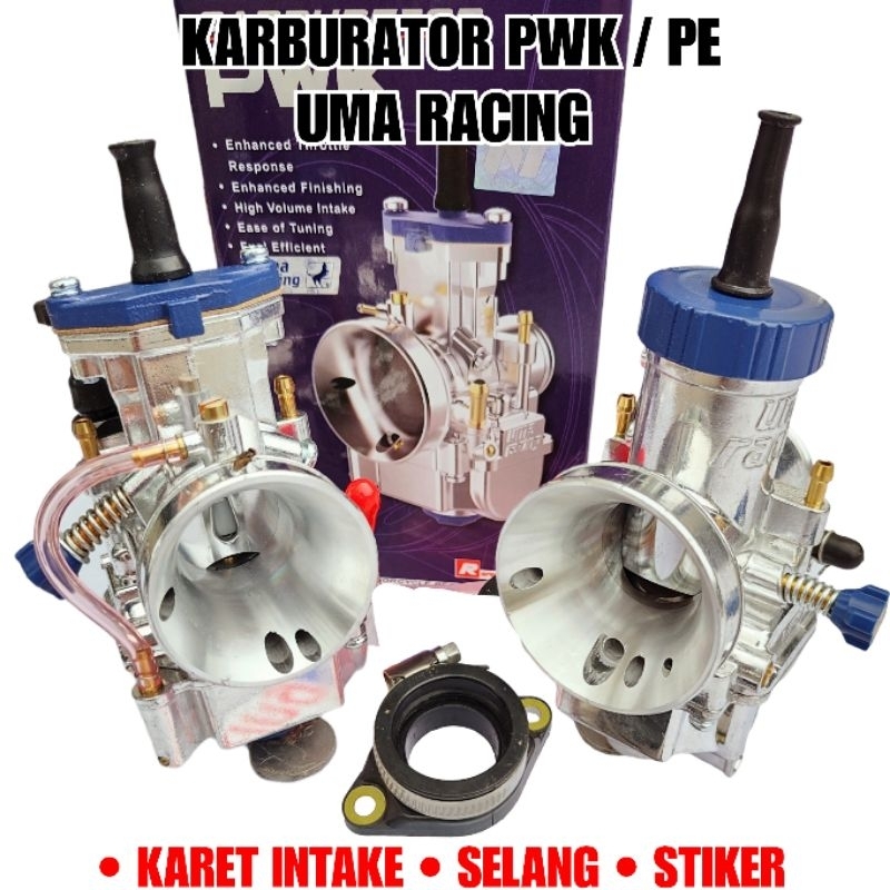 Jual KARBURATOR KARBU UMA RACING PE 28 PWK 28 30 32 UMA RACING ORIGINAL ...