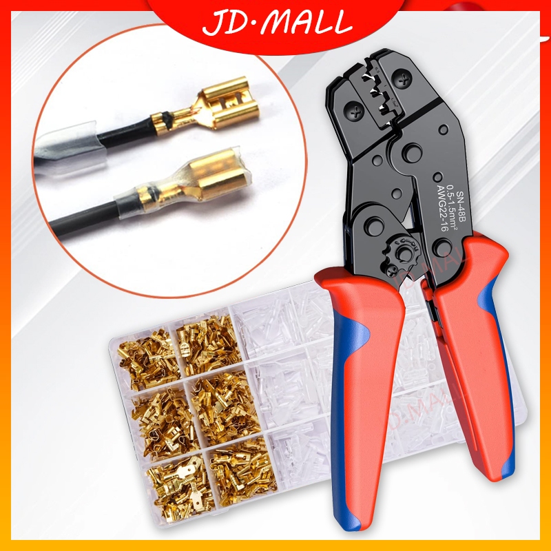 Jual JD.MALL Terminal Crimp Tang SN48B Crimping Tool 360 Buah Colokan ...