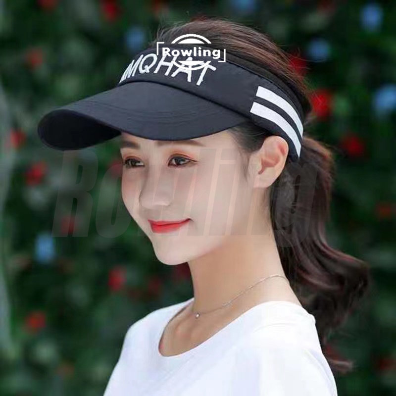 Jual Topi Summer Hat Female Korean Baseball KMQHAT Sports Topi visor T ...