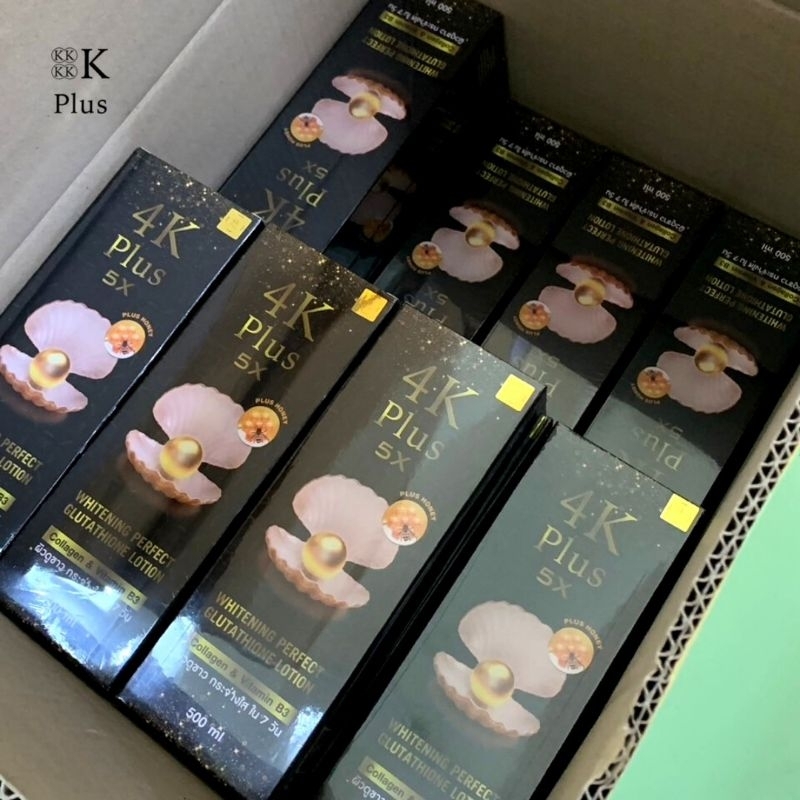 Jual 4K PLUS PERFECT GLUTATION WHITENING LOTION 500ML | Shopee Indonesia