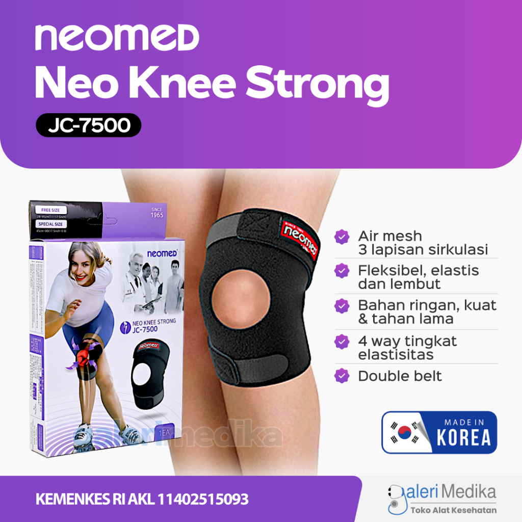 Jual Neomed Neo Knee Strong JC-7500 - Alat Pendukung Persendian Lutut | Shopee Indonesia