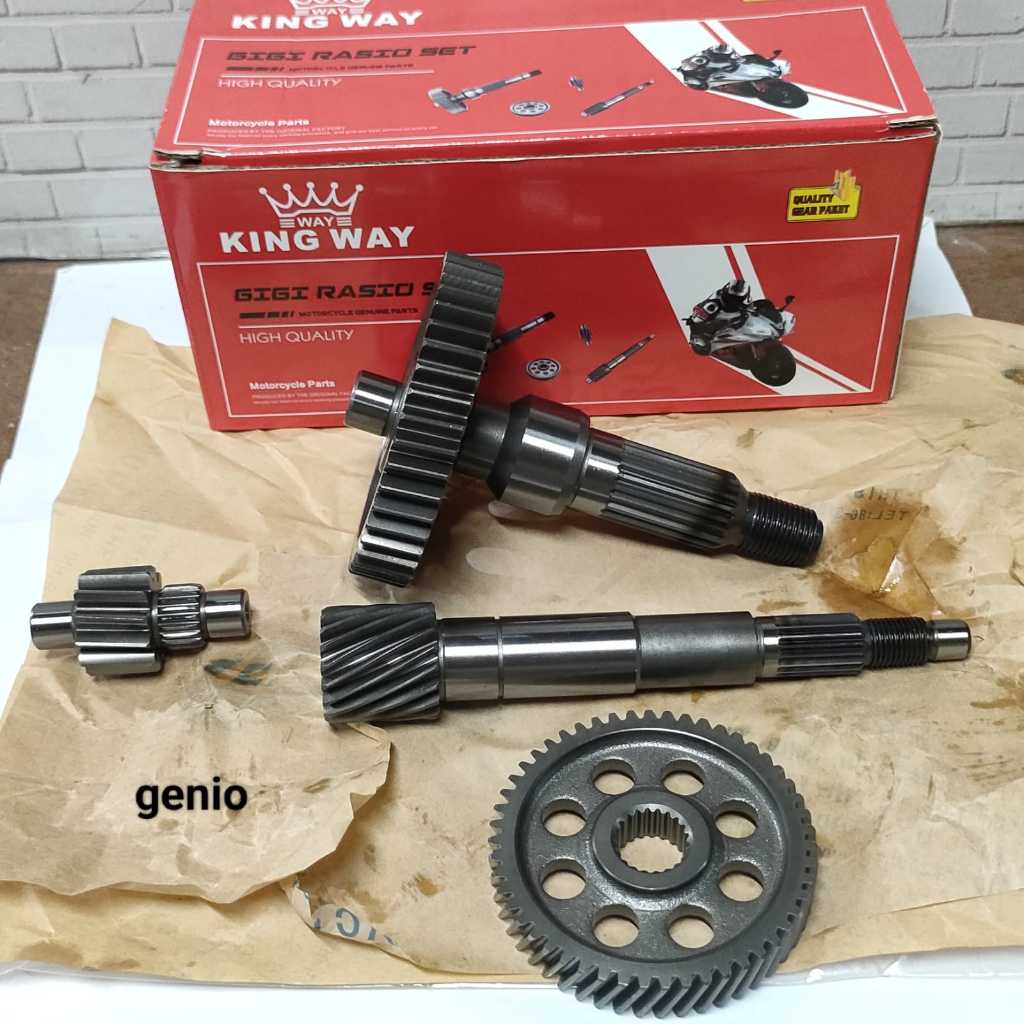 Jual Gigi Rasio Set GENIO K0J KOJ Gear Gardan Rasio Assy Lengkap ...