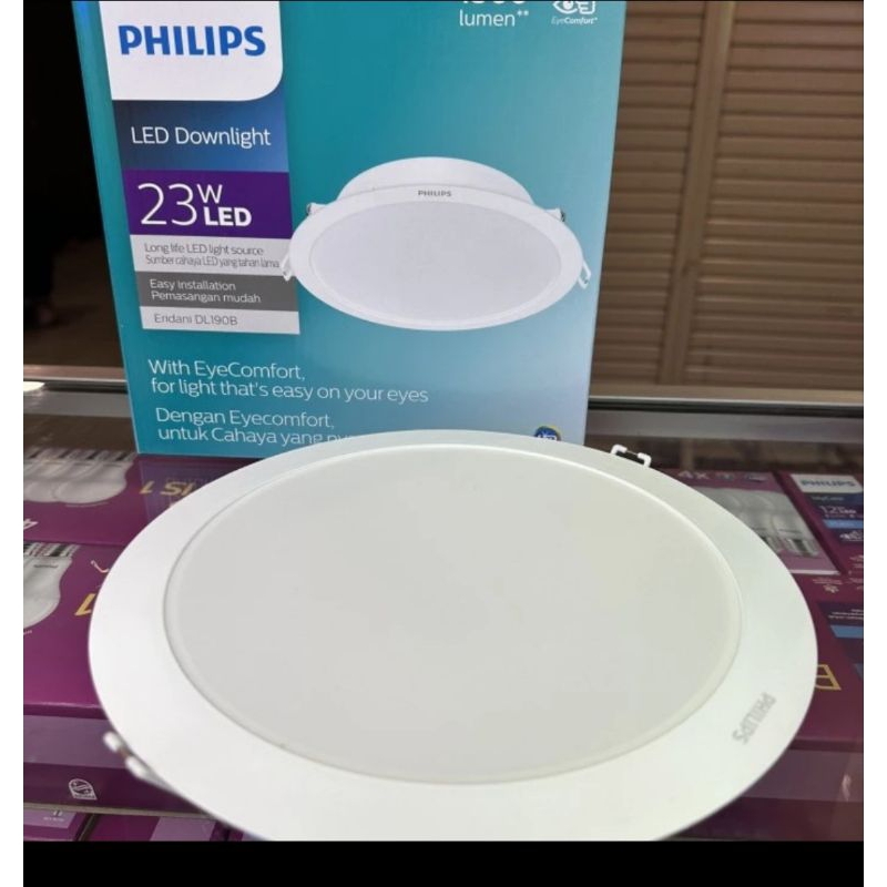 Jual Lampu Downlight led 23 Watt 23W Eridani Philips | Shopee Indonesia