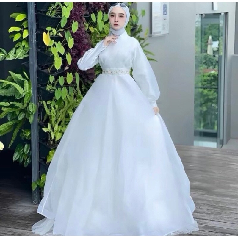 Jual najwa dress lebaran /dress kondangan /dress lebaran/ dress wisuda ...