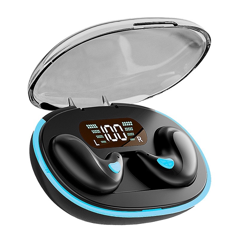 Jual Earphone TWS Headphone Bluetooth Nirkabel Sejati dengan Kontrol Tombol Mikrofon Headset ...