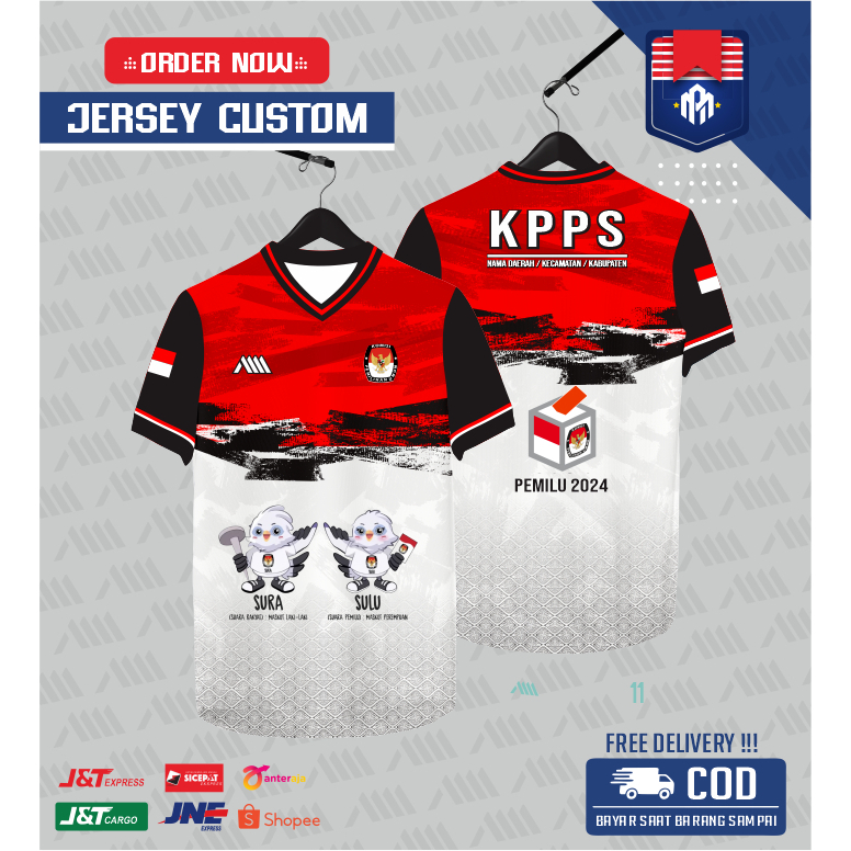 Jual JERSEY KPU / JERSEY KPPS /JERSEY PEMILU / BAJUPEMILU / BAKU KPPS ...