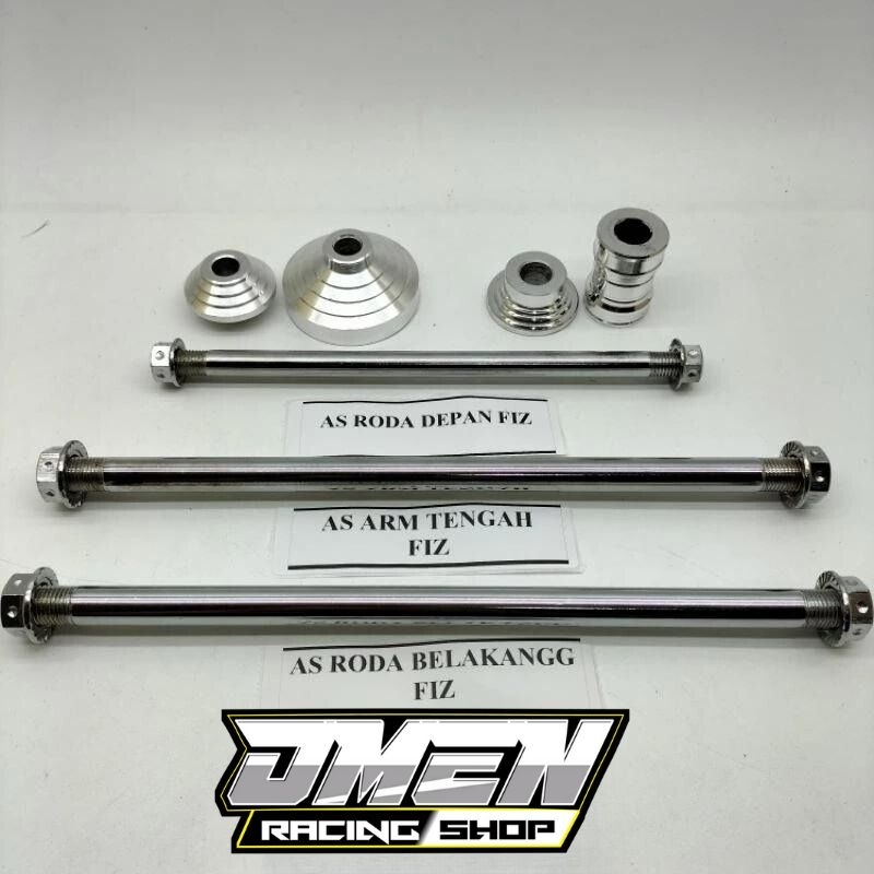 Jual As Roda Depan Belakang Set As Tengah ARM FIZ R Vega Jupiter Z Set ...