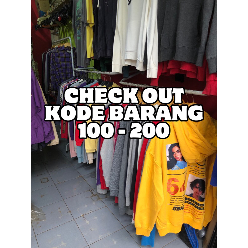 Jual KODE BARANG [100-200] HOODIE CREWNECK LIVE GEMOY PREMIUM BRAND | Shopee Indonesia