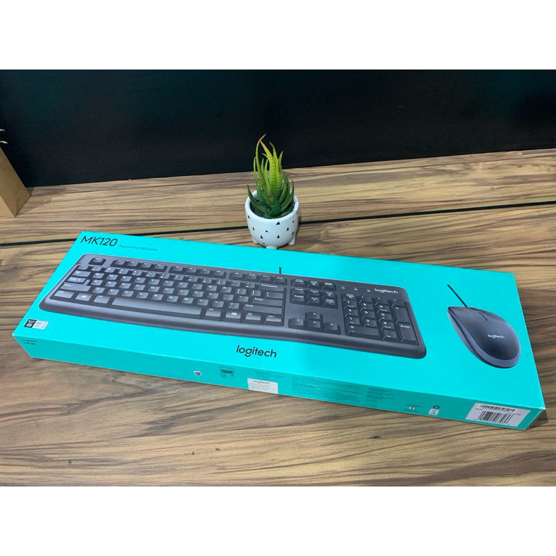 Jual KEYBOARD MOUSE LOGITECH K120 / MK120 / MK220 / MK240 NANO WIRELESS ...