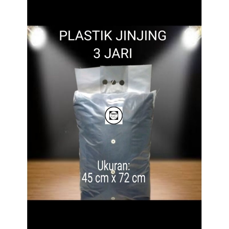 Jual Plastik Packing Laundry Model Jinjing / plastik Laundry Ukuran 45 ...