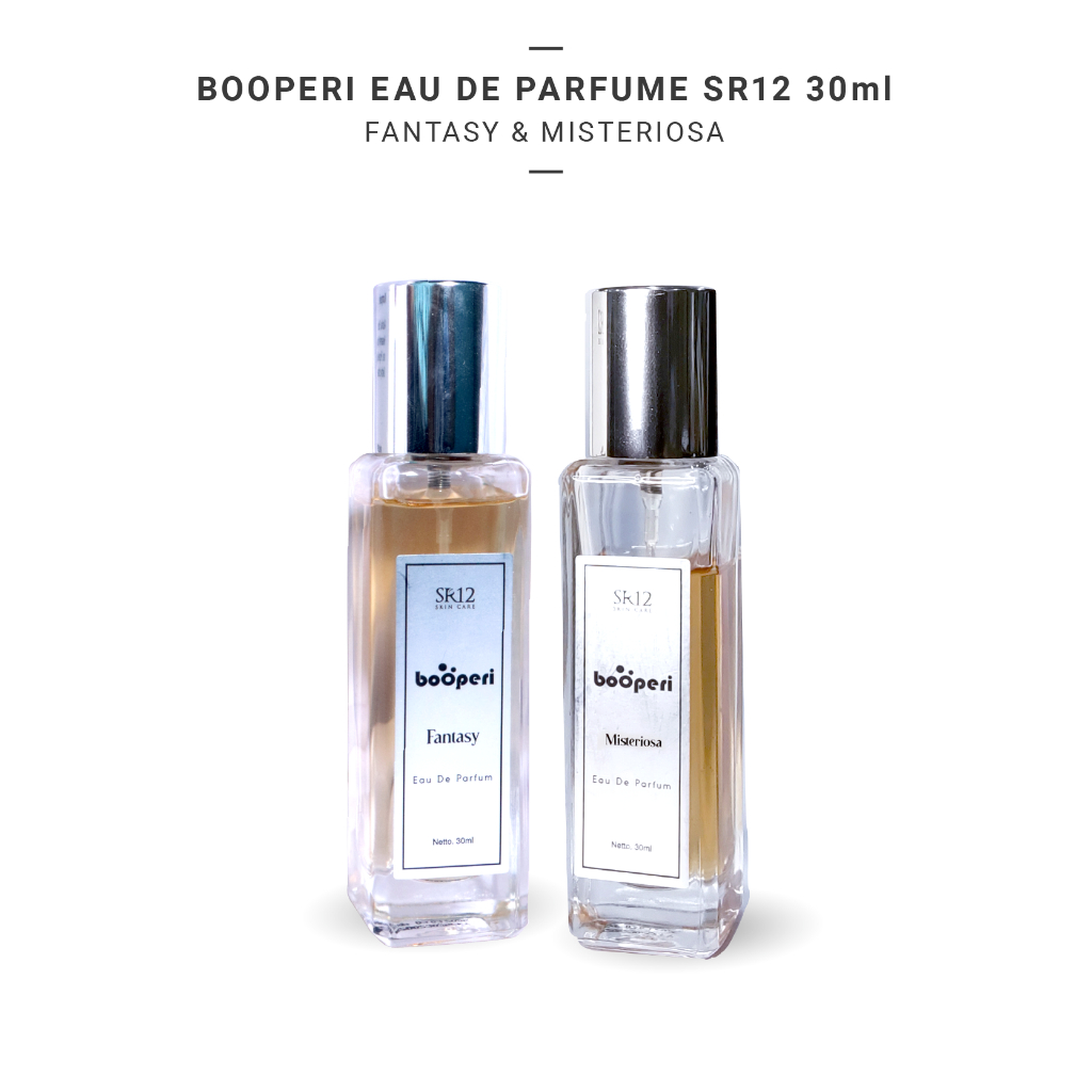 Jual SR12 Booperi Eau De Parfume Menciptakan Aroma Mewah Yang Tahan Lama Dengan Varian Aroma ...