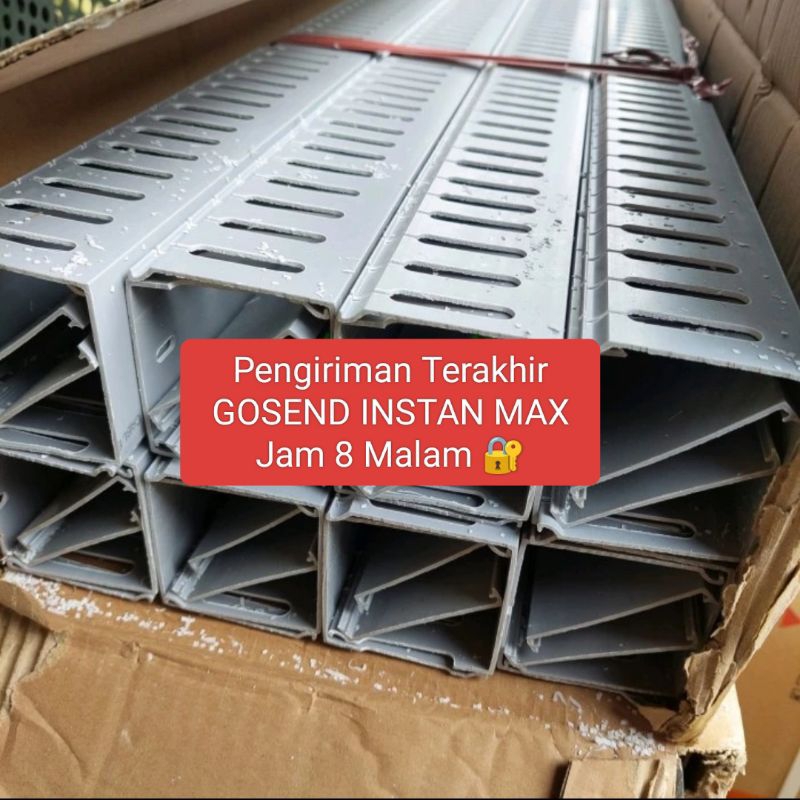 Jual Kabel Wiring Duct PMD Lubang Protektor Panjang 1,7 M NISO | Shopee ...