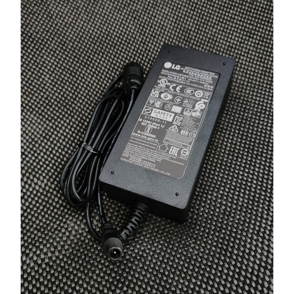 Jual Adaptor TV LED LG 19v 3.42Amp Original | Shopee Indonesia