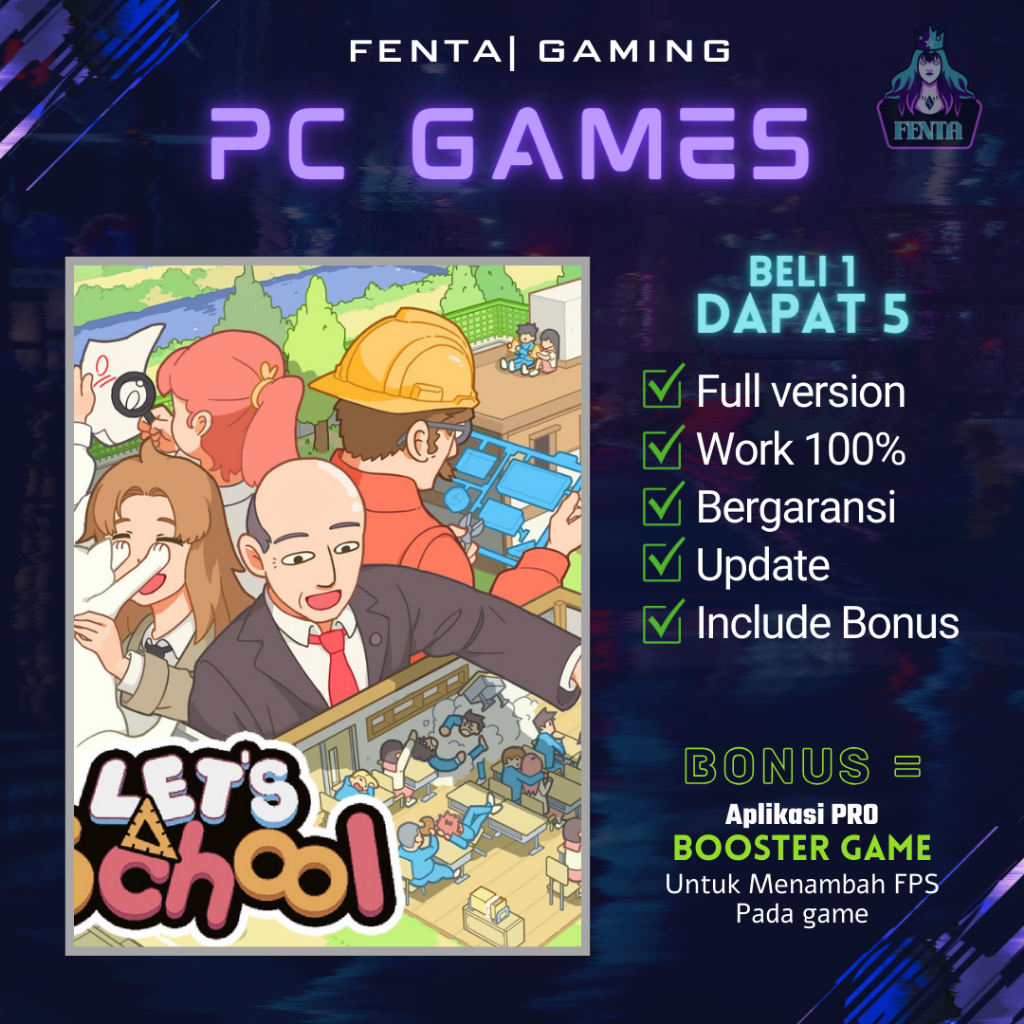 Jual LET'S SCHOOL - GAME PC - GAME LAPTOP | Shopee Indonesia