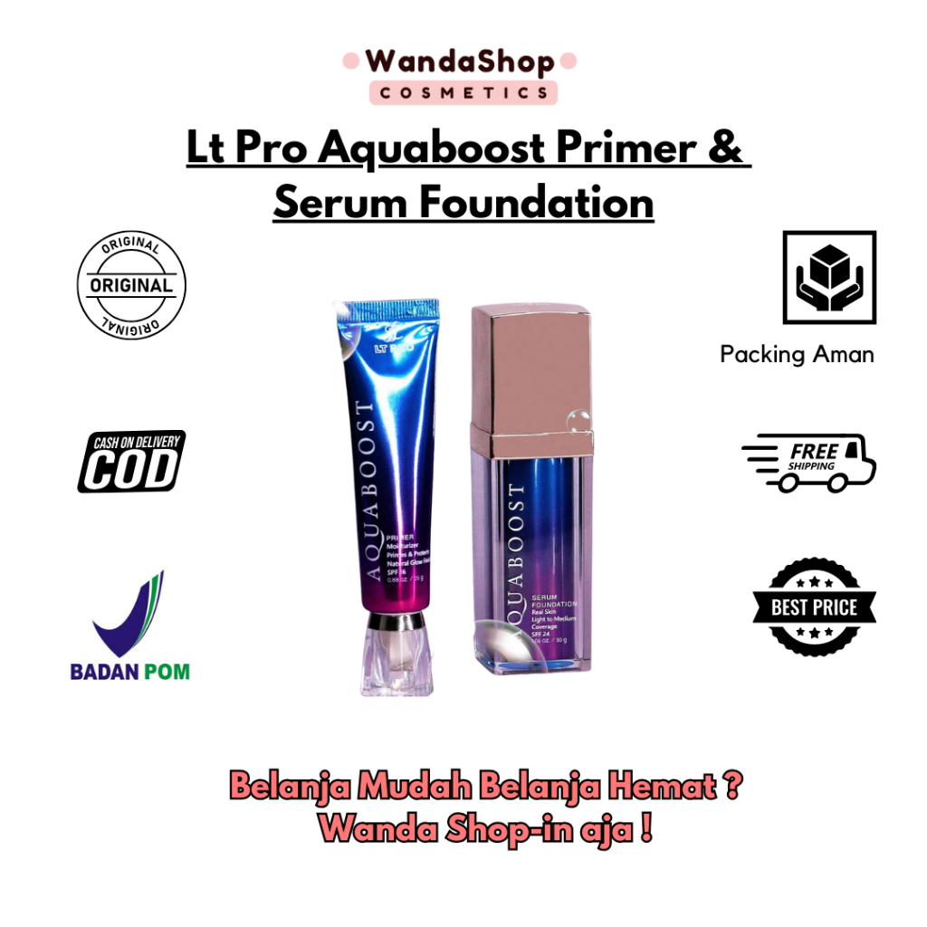 Jual Lt Pro Aquaboost Primer & Serum Foundation | Shopee Indonesia