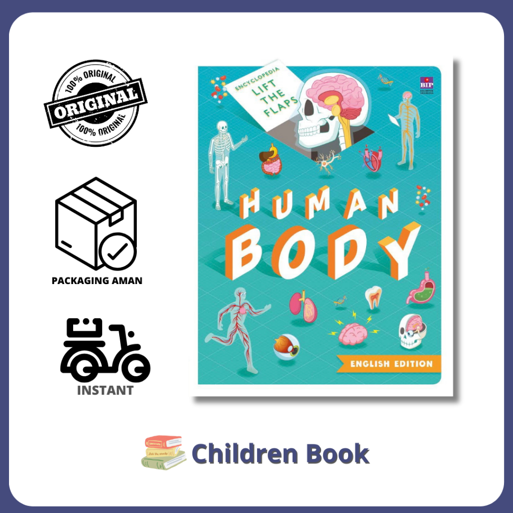 Jual Albashri Store Bali - Encyclopedia Lift the Flaps Human Body ...