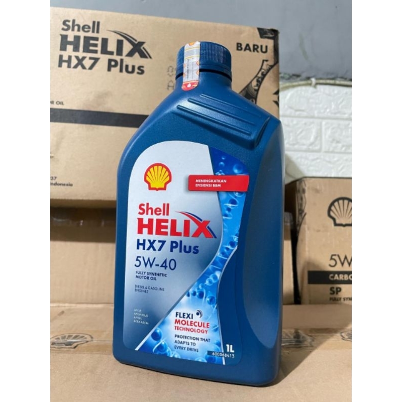 Jual Shell HELIX HX7 Plus 5W-40 100% ORIGINAL PRODUK. Scane hijau ...