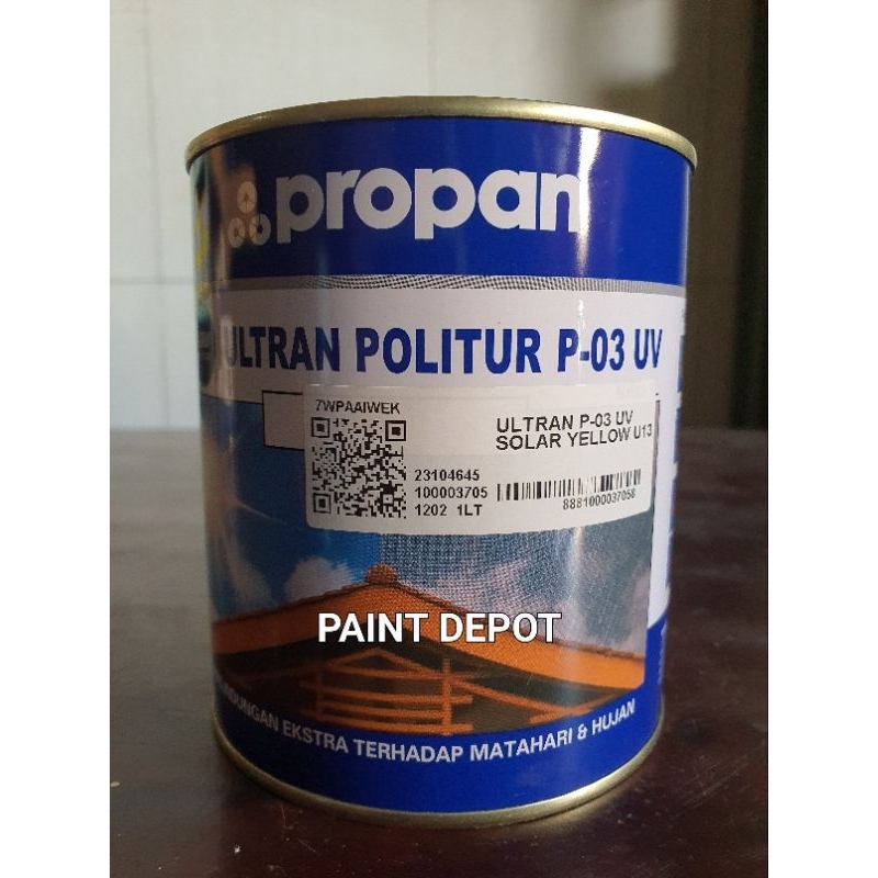 Jual ULTRAN POLITUR P03 P-03 P 03 1LT PLITUR DARK BROWN AR KJ MAHONY ...