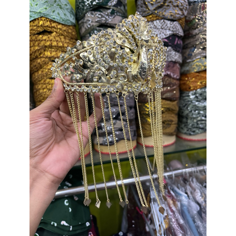 Jual mahkota angsa | mahkota burung | mahkota pengantin | mahkota adat ...