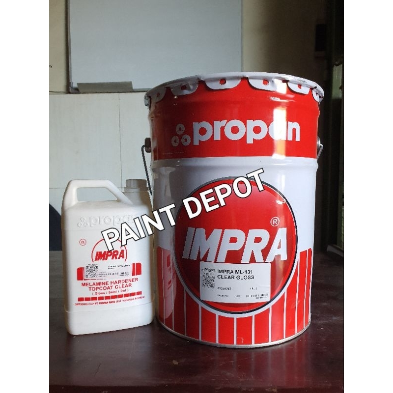 Jual IMPRA MELAMINE ML-131 ML 131 SEMI CLEAR GLOSS DOF 20 LT / 20LT ...