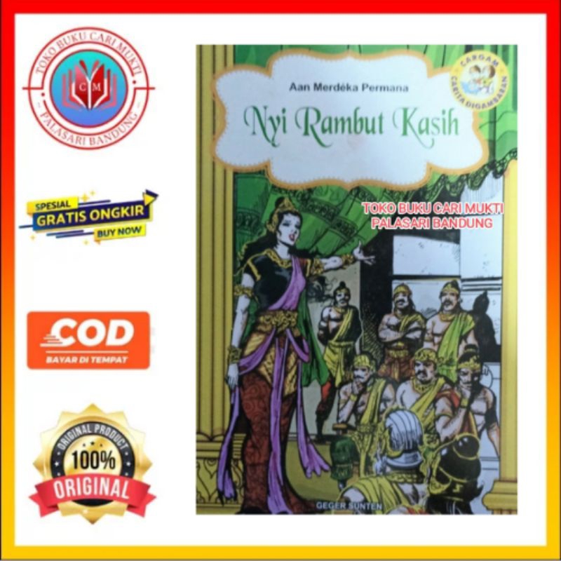 Jual Buku Cargam Carita Digambaran Sunda Nyi Rambut Kasih - Aan Merdeka ...