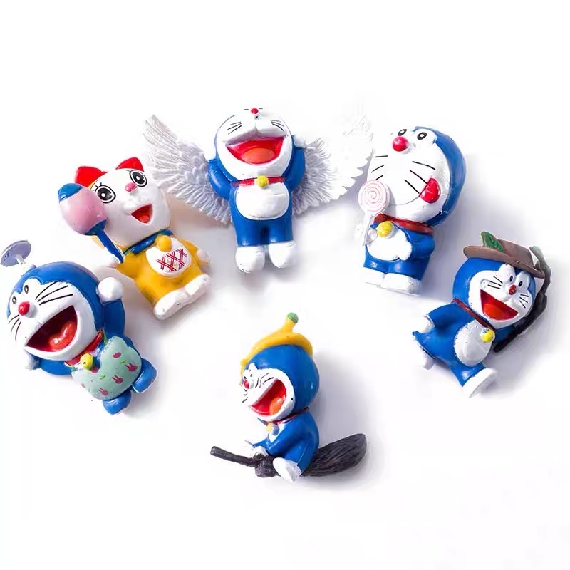 Jual Topper Boneka Doraemon Dorami 1 set isi 6pcs Dekorasi Hiasan Kue ...