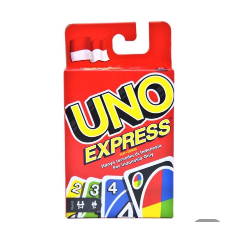 Jual Kartu UNO Express Card Game Indonesia Series | Shopee Indonesia