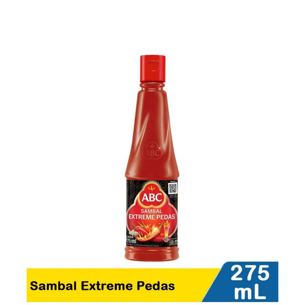 Jual ABC Saos Sambal EXTREME Pedas 275ML | Shopee Indonesia