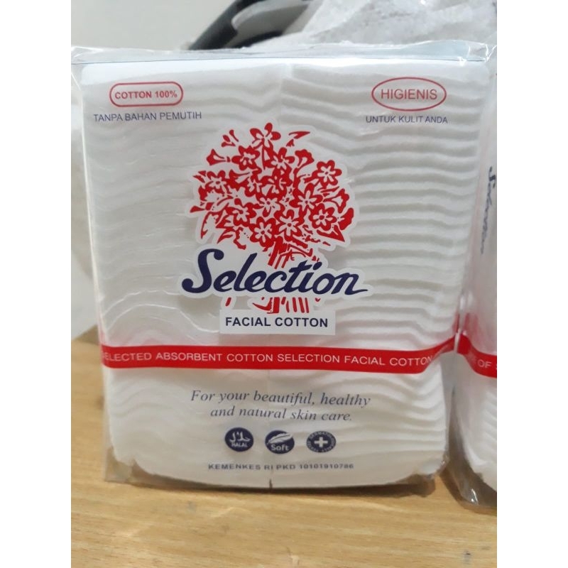 Jual Kapas selection facial cotton kapas wajah selection | Shopee Indonesia