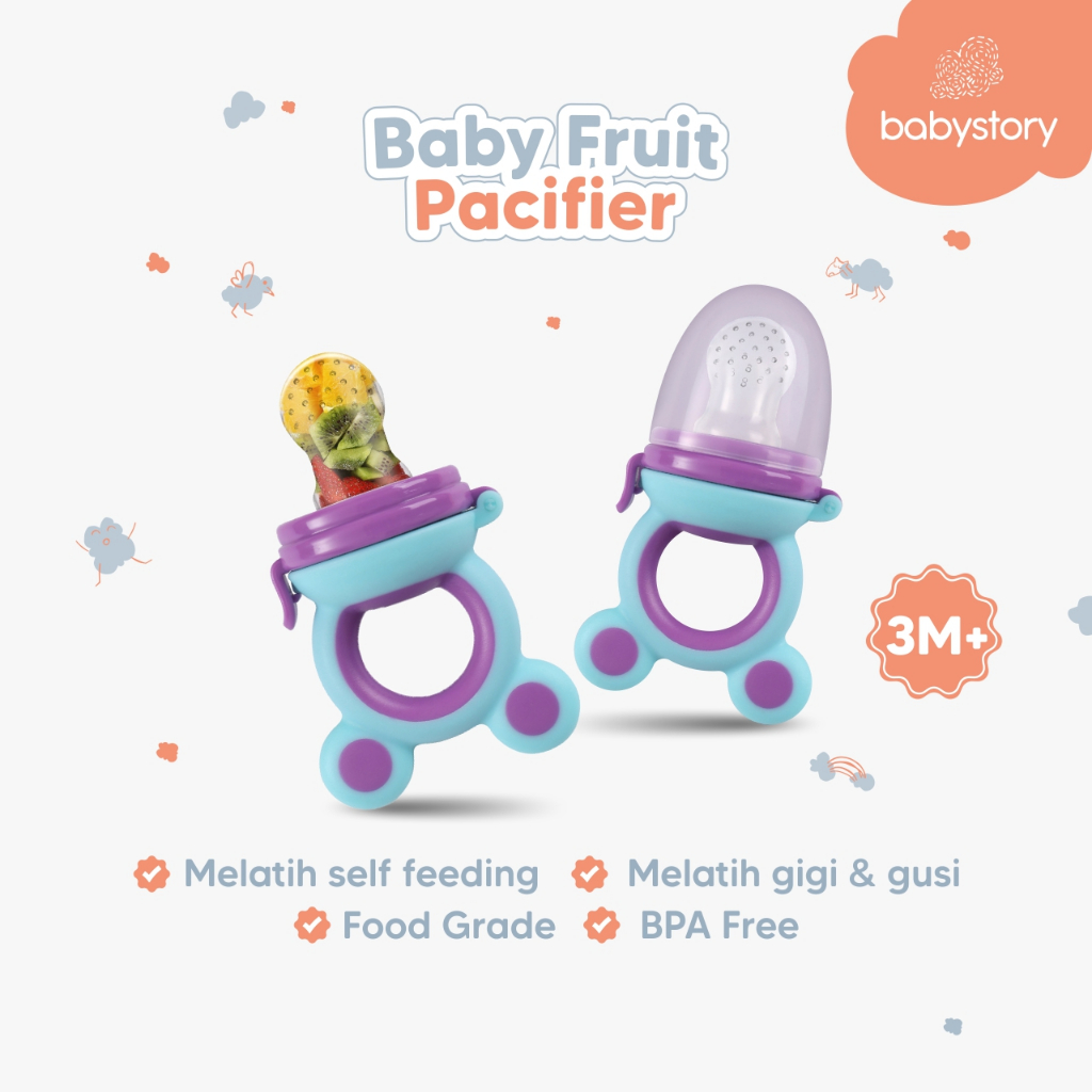Jual Empeng buah bayi dot buah bayi baby fruit feeder teether buah ...