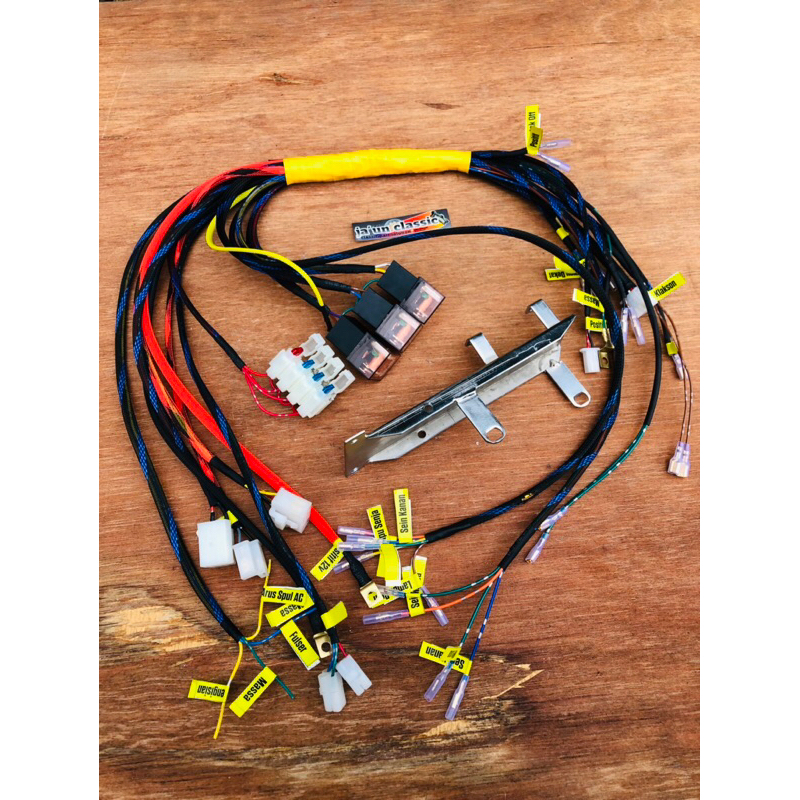 Jual kabel body sett kabel body tatanan FULL SOKET pnp cb gl100 / kabel ...